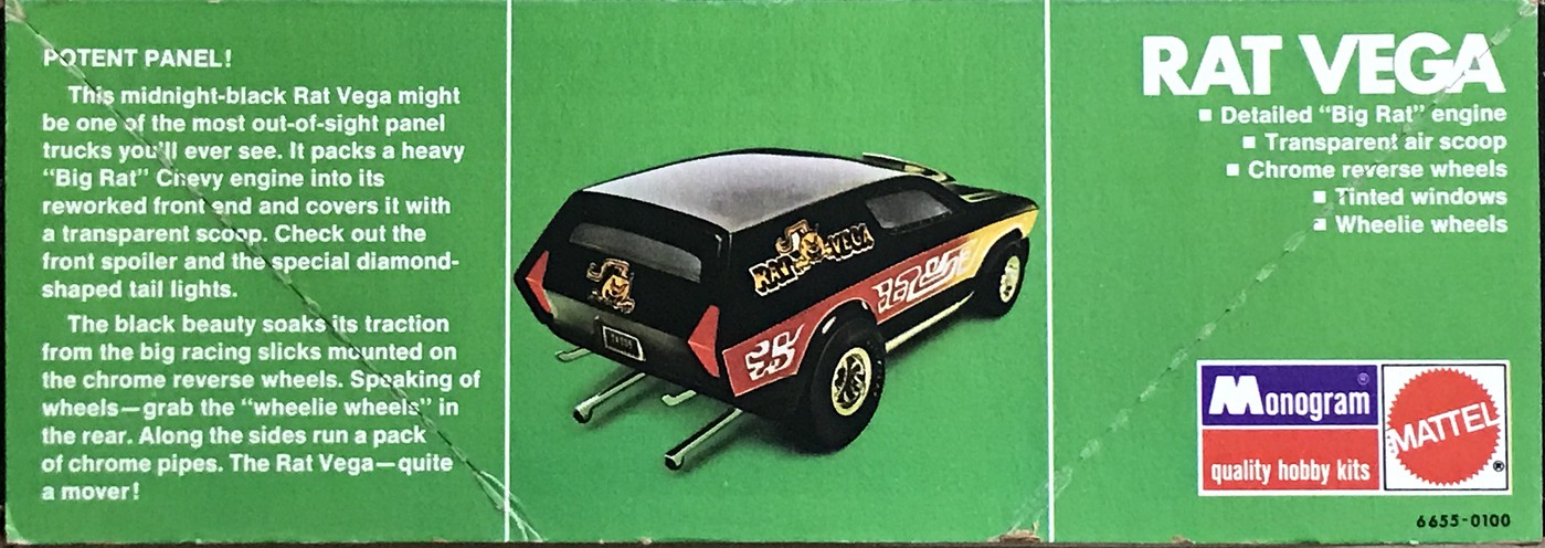 MONOGRAM RAT VEGA desgined by Tom Daniel #6655 album | DRASTIC PLASTICS ...