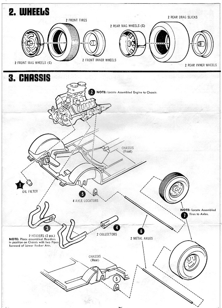 Photo: Pg 2 | AMT RIGHT ON! Maverick Drag Pro Stocker #T348-225 T348601 album | DRASTIC PLASTICS ...