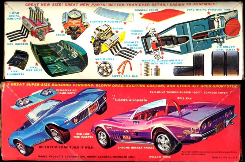Photo: MPC1969CorvetteOpenSportsterboxbb | MPC 1969 Corvette Open ...