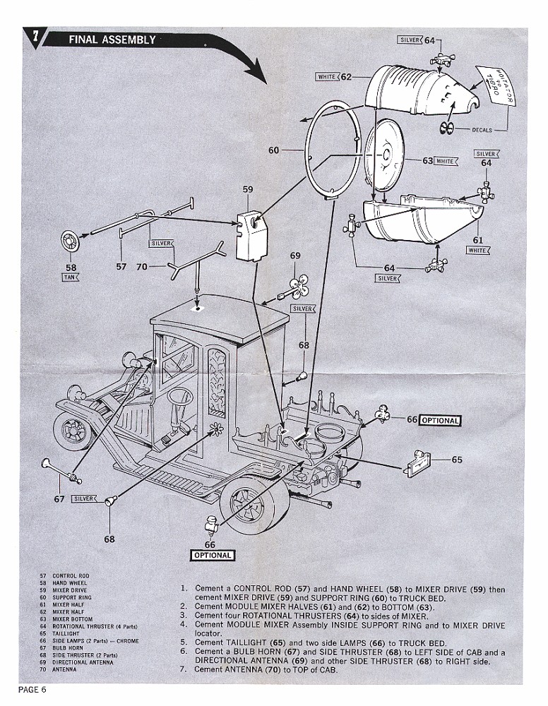 REVELL The Amazing Moon Mixer #H-1210-380 album | DRASTIC PLASTICS ...