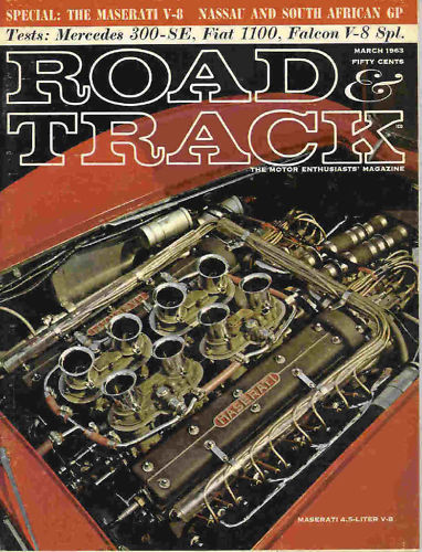 Photo: y 1963 Ford Falcon Rally Car Road & Track March 1963 | 1963 ...