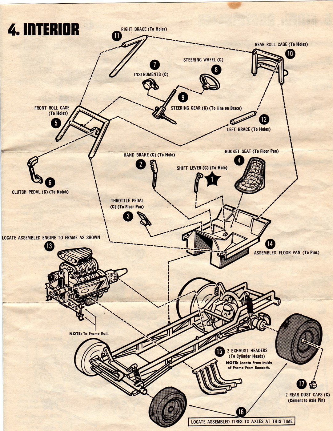 Photo: Mach Won funny car003 | AMT '70 Mustang Funny Car MACH WON #T341 ...