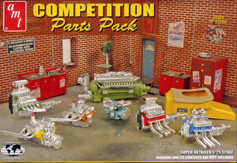 Photo: Competition Parts Pack Box 1 | AMT Competition Parts Pack ...