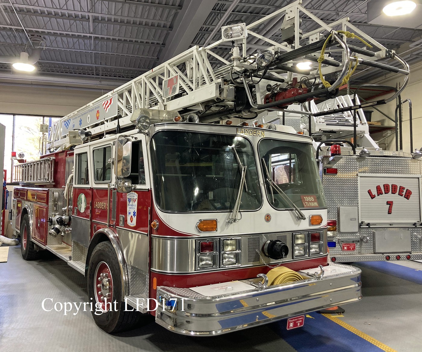 Photo: Ladder 8 - RETIRED | Westchester County - Other Apparatus album ...