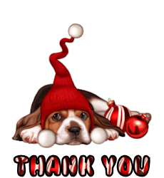 Photo: Thank You dog christmas smylee | DOG CHRISTMAS album | Smylee ...