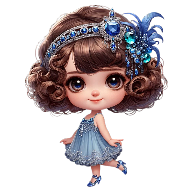Photo: LITTLE FLAPPER AI CREATIONS BG (9) | Brenda AI Creations album ...