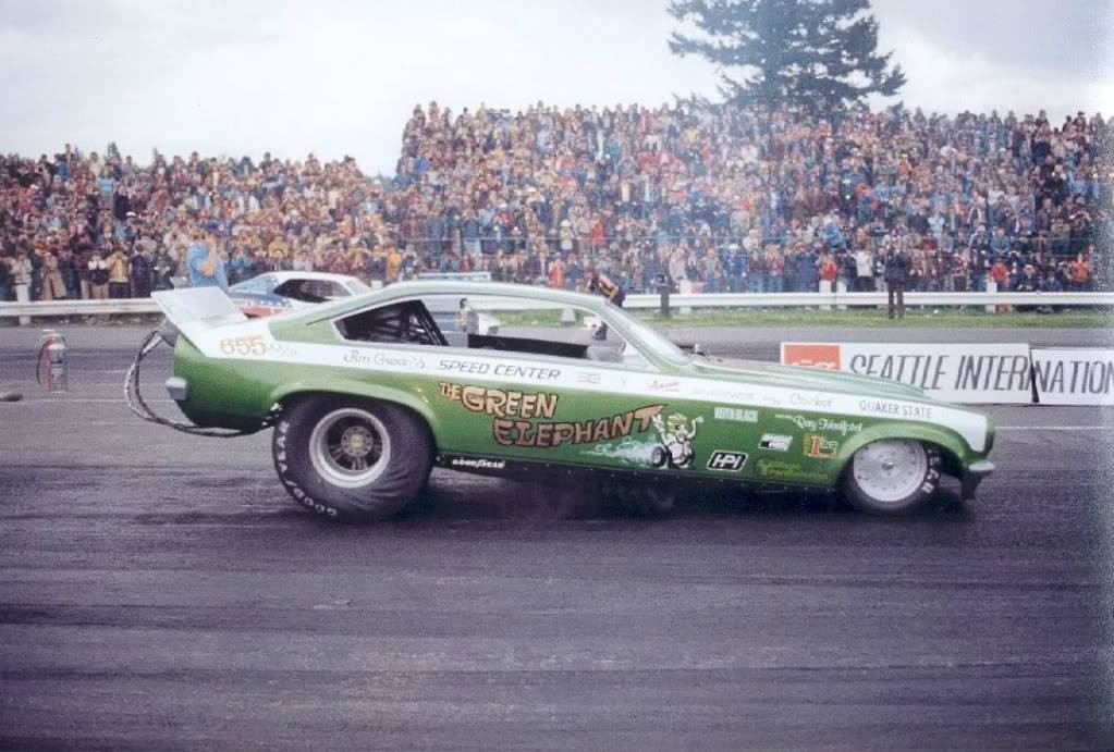 Photo: Jim Green's Green Elephant (1) | VINTAGE FUNNY CARS III album ...