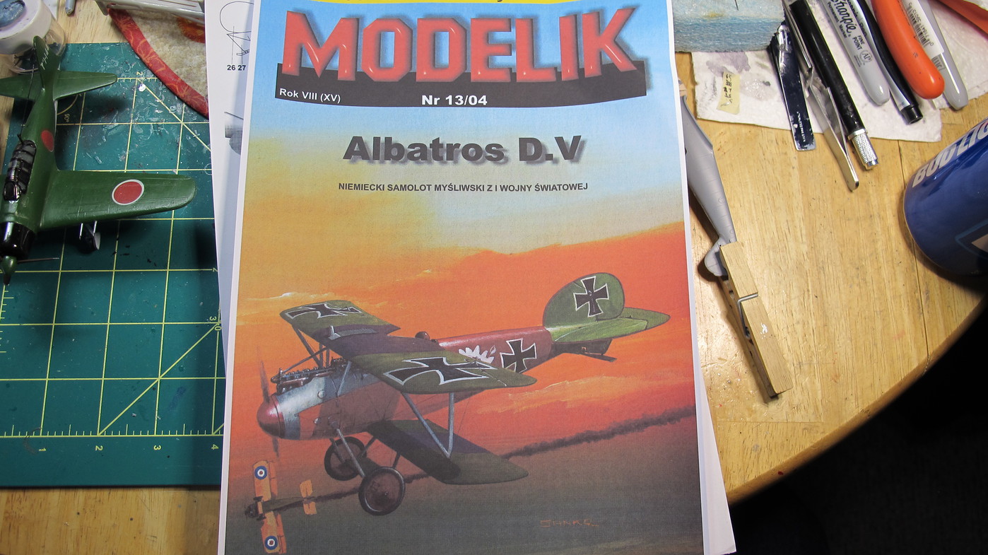 Albatros DV paper model by Modelik album | craig betts | Fotki.com ...
