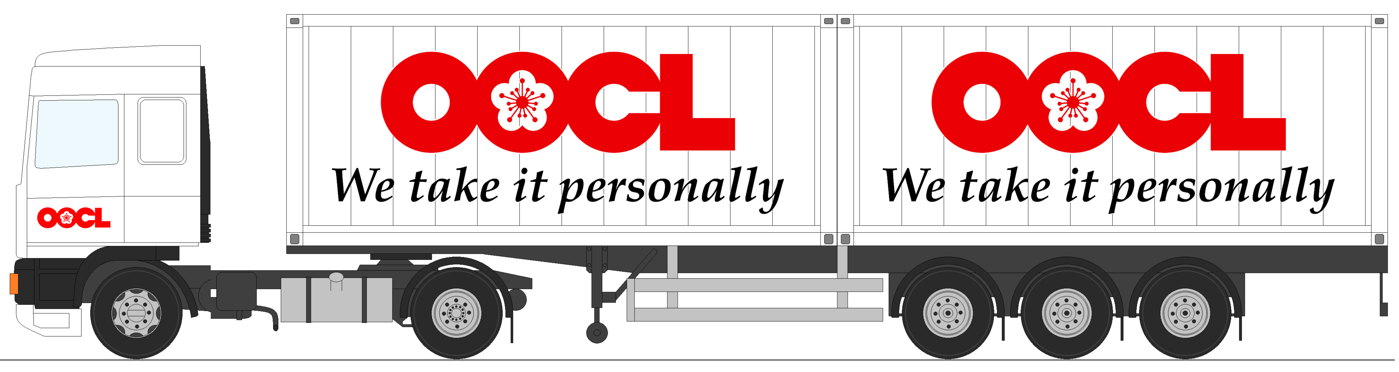 Photo: OOCL CONTAINERS DAF 95 x2 20ft CONTAINER | CONTAINER TRUCKS ...