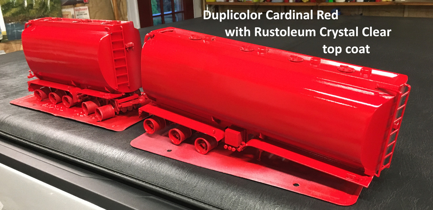Photo: Tank Bodies in Cardinal Red 7 10 23 | What's on the bench ...
