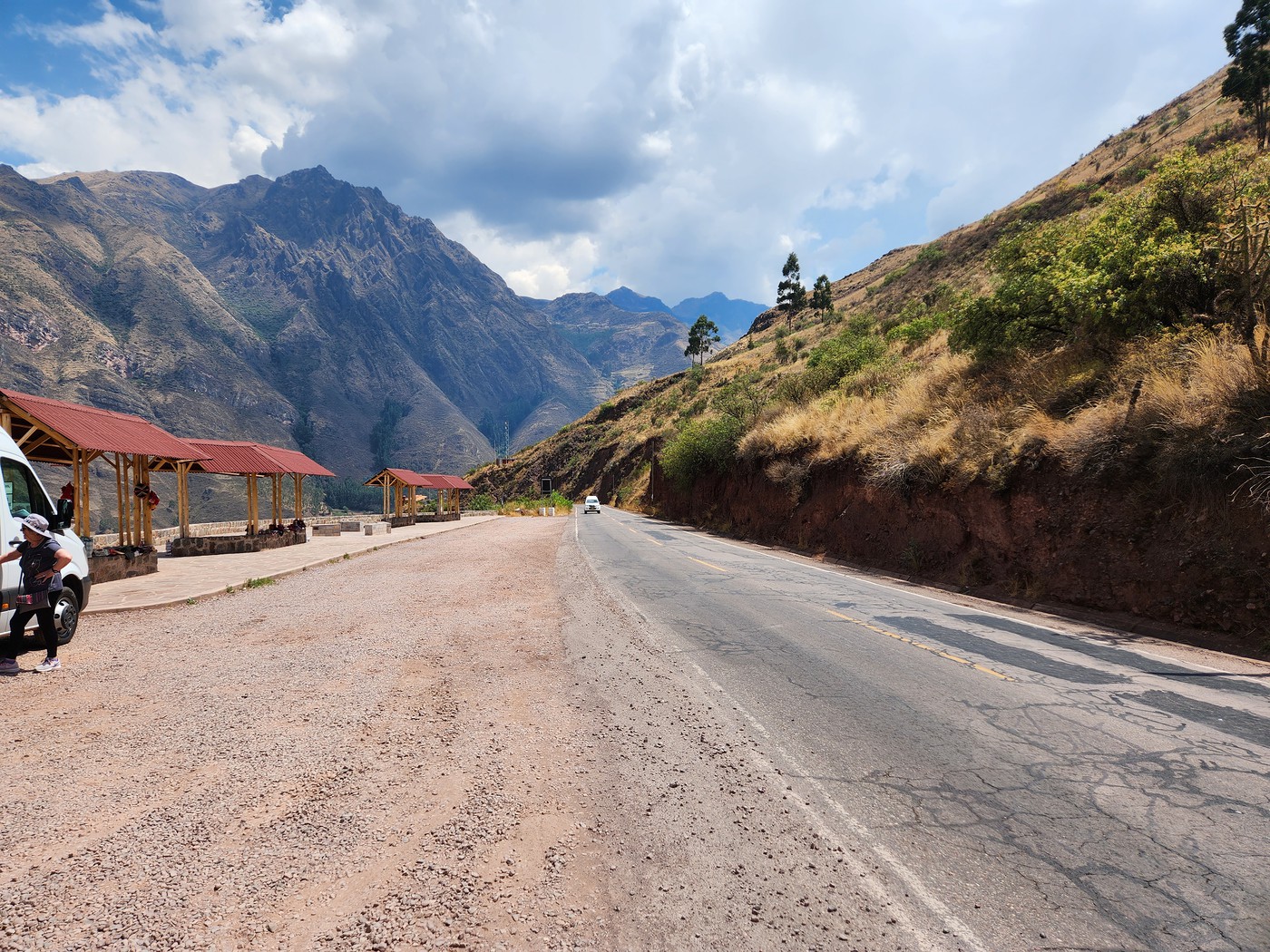 Photo: A Roadside Lookout Along Peru Route 28G near the Village of ...