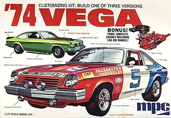 Photo: 74 Vega 1 | MPC '74 Vega #7427 album | DRASTIC PLASTICS MODEL ...