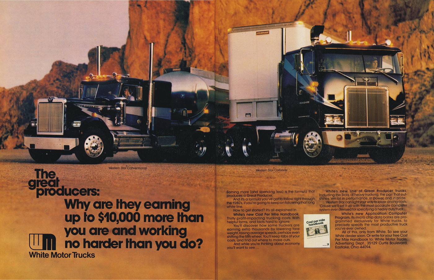 Photo: June 1980 Western Star Ad | 06 Overdrive Magazine June 1980 ...