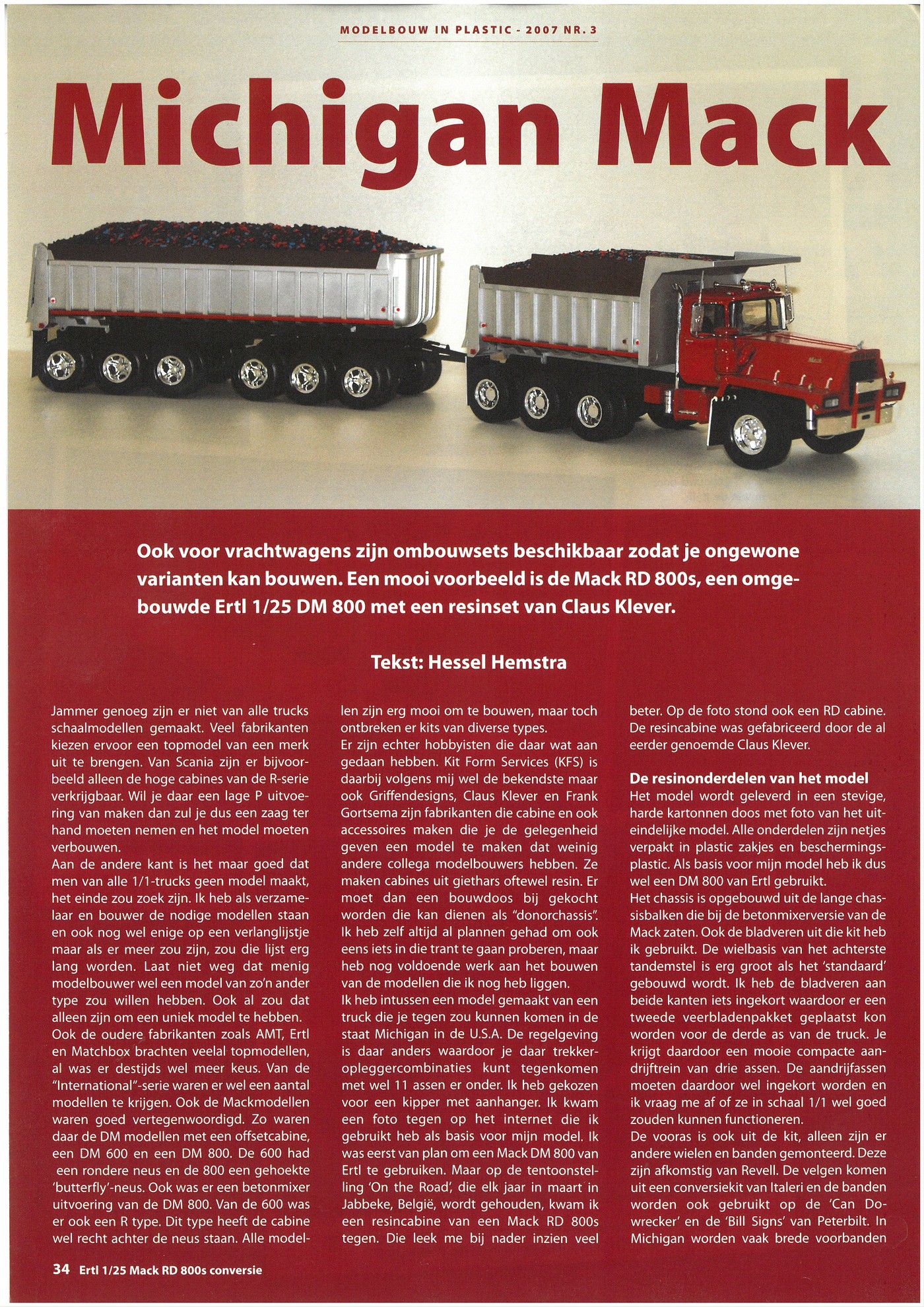 Photo: Mack RD800s-1 | Klaus Clever Mack RD800s cenversion album ...