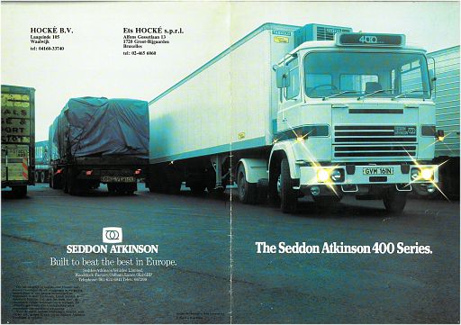 Seddon Atkinson 400-series album | Dutch Model Truck Club | Fotki.com ...