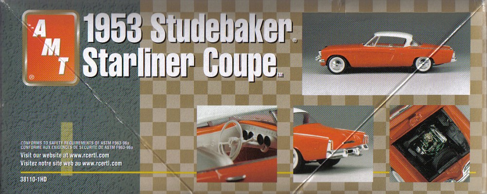 Photo: 1 | AMT 1953 Studebaker Starliner Coupe #38110 album | DRASTIC ...