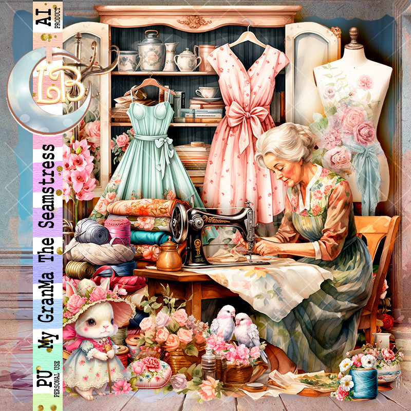 Photo: LB-MyGranMaTheSeamstress | Grandma Sewing album | Jossie | Fotki ...