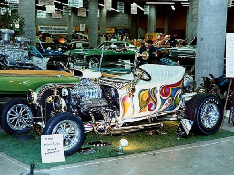 Photo: Miles Fosters psychedelic T-bucket | 1977 AMBR WINNER JIM MOLINO ...