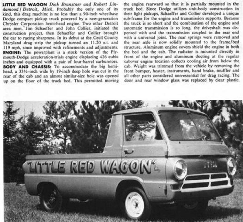 Photo: Little Red Wagon (18) | WHEELSTANDERS & EXHIBITION DRAG CARS ...
