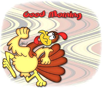 Good Morning Cartoon Turkey Happy Thanksgiving To Everyone! May Your