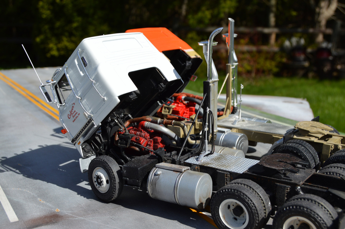 Photo: Transtars with cab tilted | Transtar II Rebuild album ...