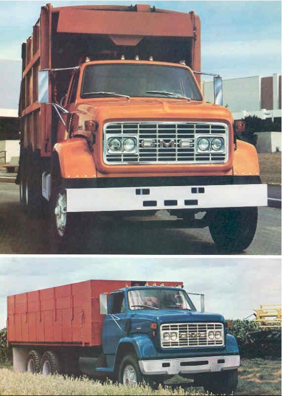 Photo: GMC-7500-SHORTCONV-1977-03 | GMC 7500 Short Conventional 1977 album | Dutch Model Truck ...
