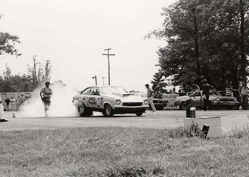 Photo: Grumpys Toy burnout at Milan 7-73 | BILL "GRUMPY" JENKINS DRAG ...