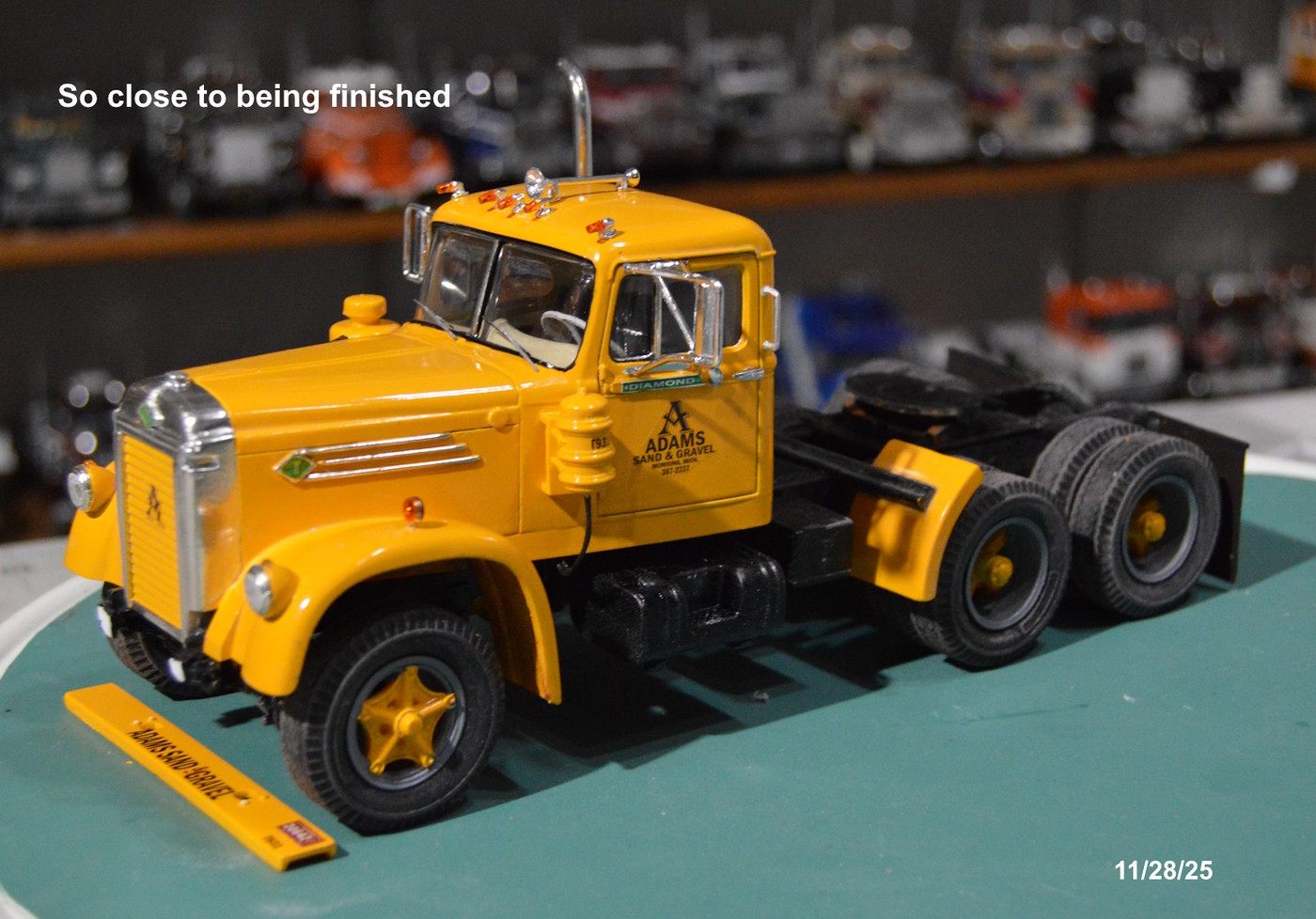 Photo: Diamond T 931 Nearly Finished 11 28 25 | What's on the bench ...