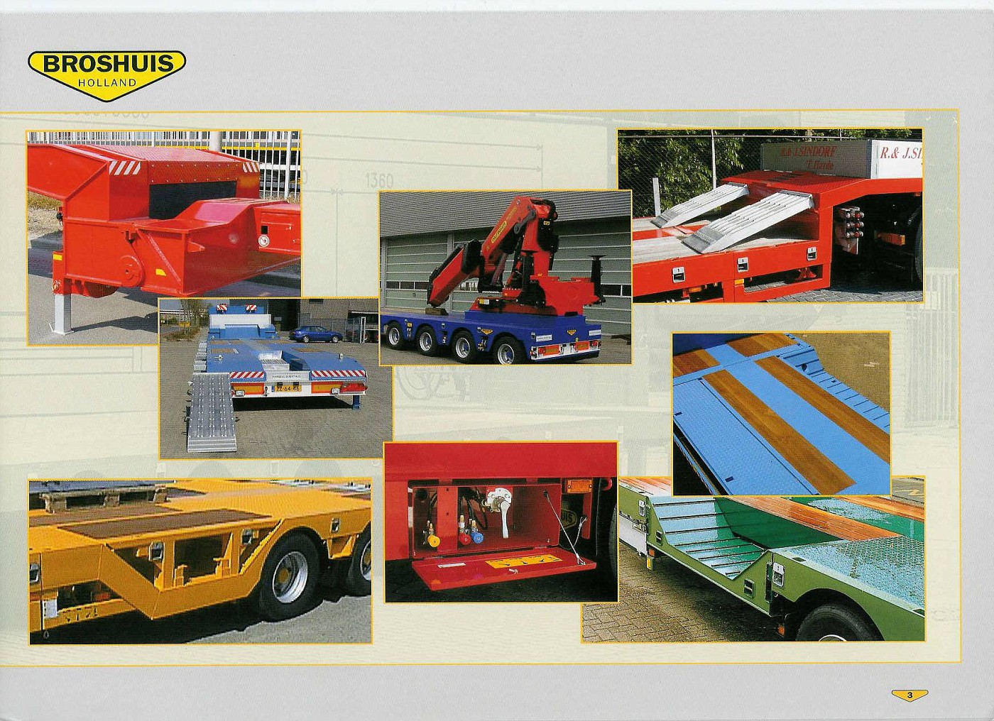 Photo: Broshuis Low loaders 03 | Broshuis various trailers album ...