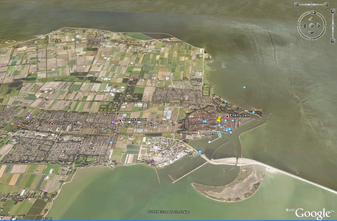 Photo: Peter Molenaar - Enkhuizen | Google Earth Maps of Fotki Friends ...